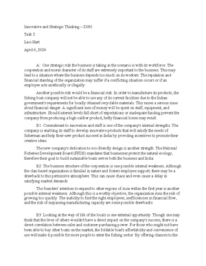 Business Ethics C717 Task 1 (attempt 2) Passed - Ethical Guidelines for ...