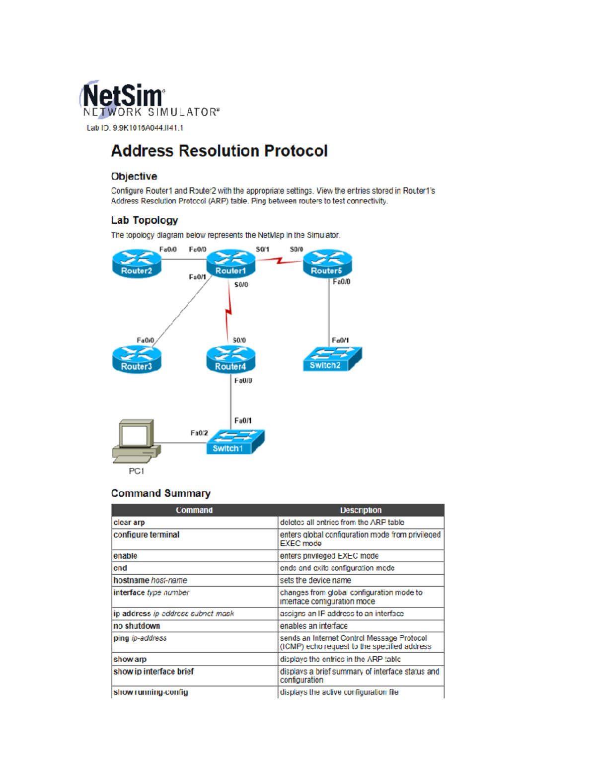 Address Resolution Protocol - Studocu
