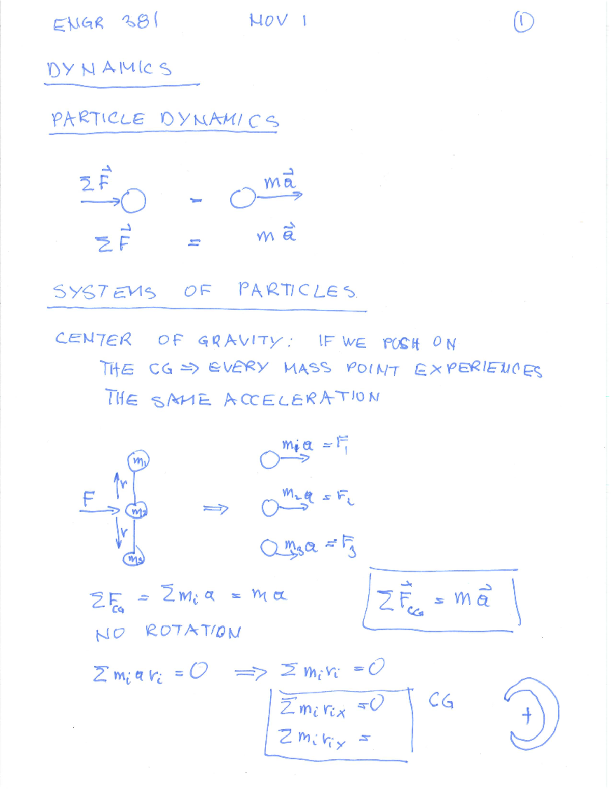 Chapter 10, Notes, Dynamics Fundamentals, 22-11-01 - ENGR 381 - Studocu