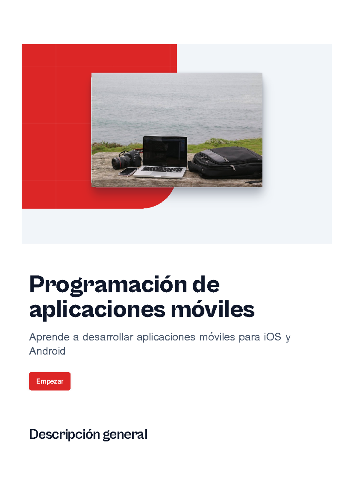 Programacion de aplicaciones moviles - Programación de aplicaciones ...