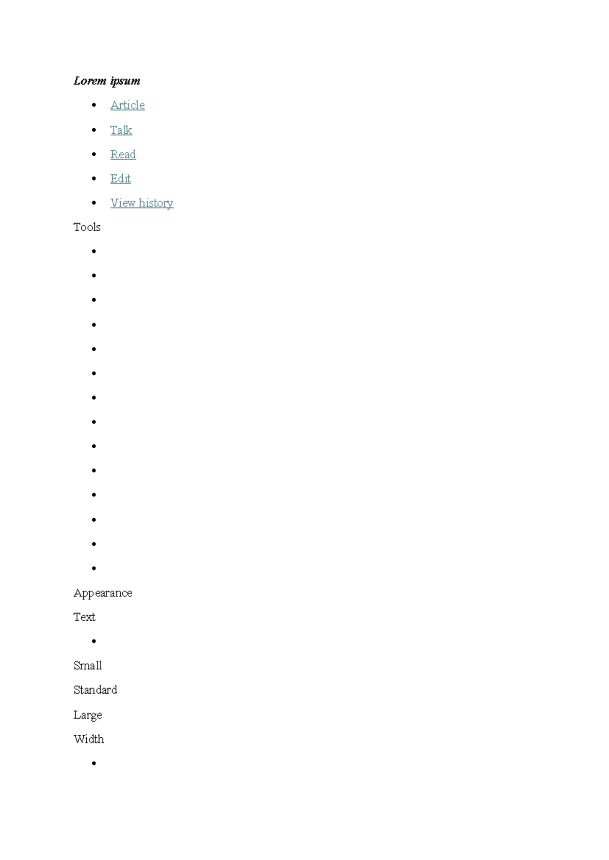 Assignment 1 research methods - Copy - Lorem ipsum Article Talk Read Edit View history - Studocu