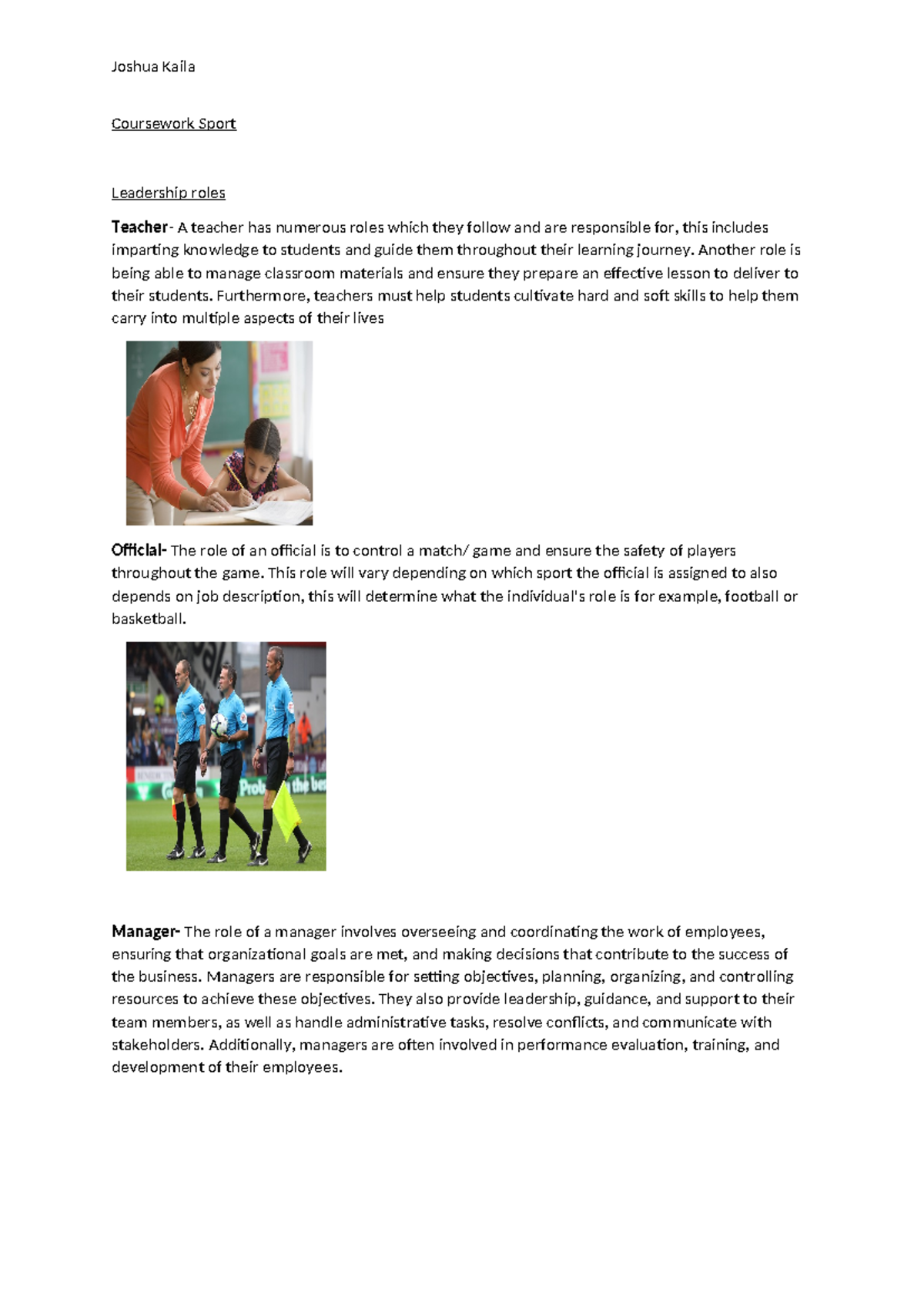 Unit 4 Sport - need help with my current health and social assignment - Coursework Sport ...