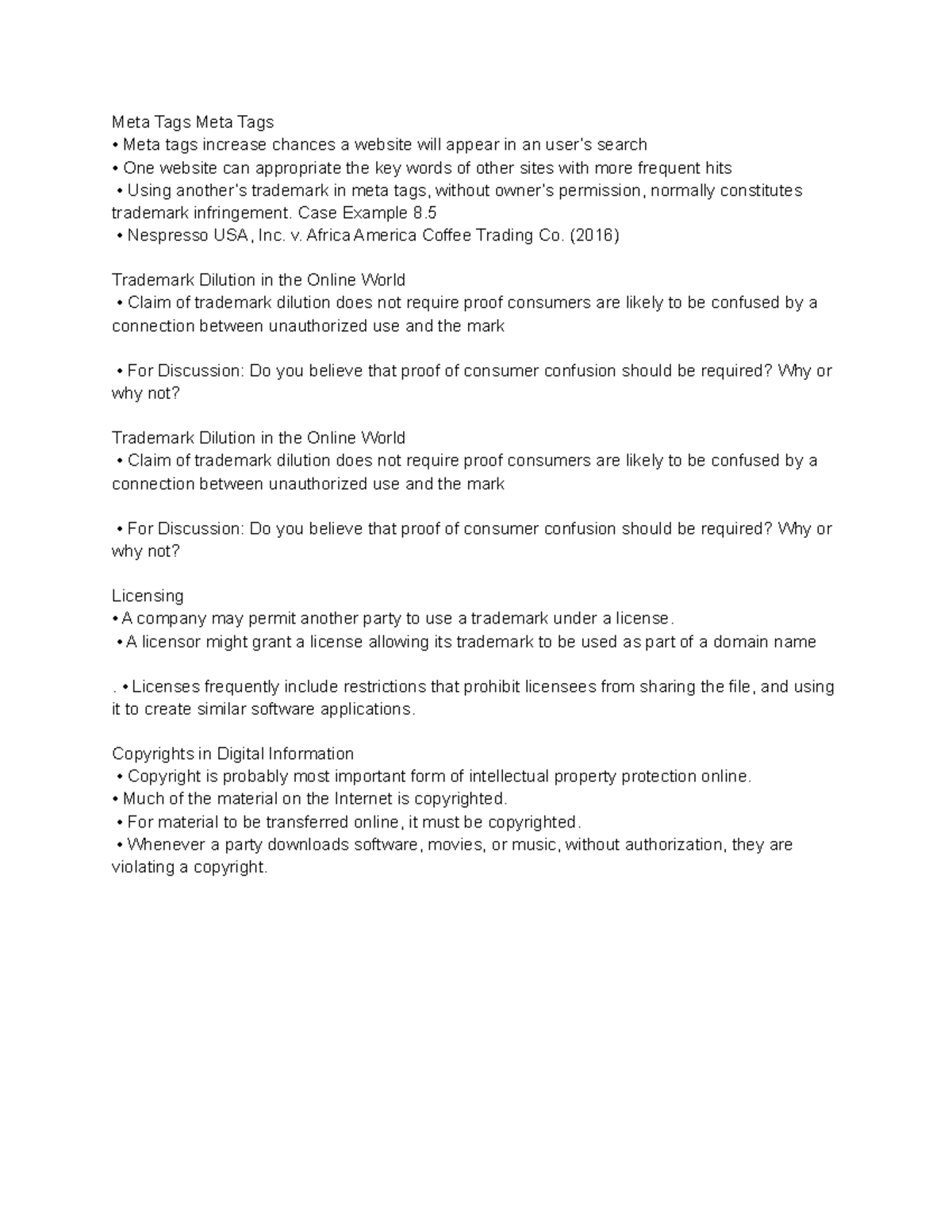 Blaw chapter 9 - Meta Tags Meta Tags Meta tags increase chances a ...