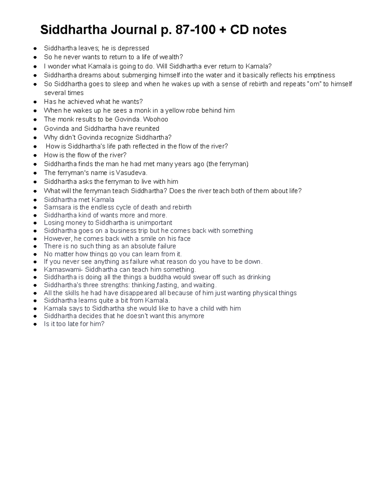 Siddhartha River Ferryman