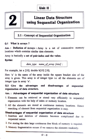 Final dsl oral qa 2019 - Oral questions - Fundamentals of Data Structure - Studocu
