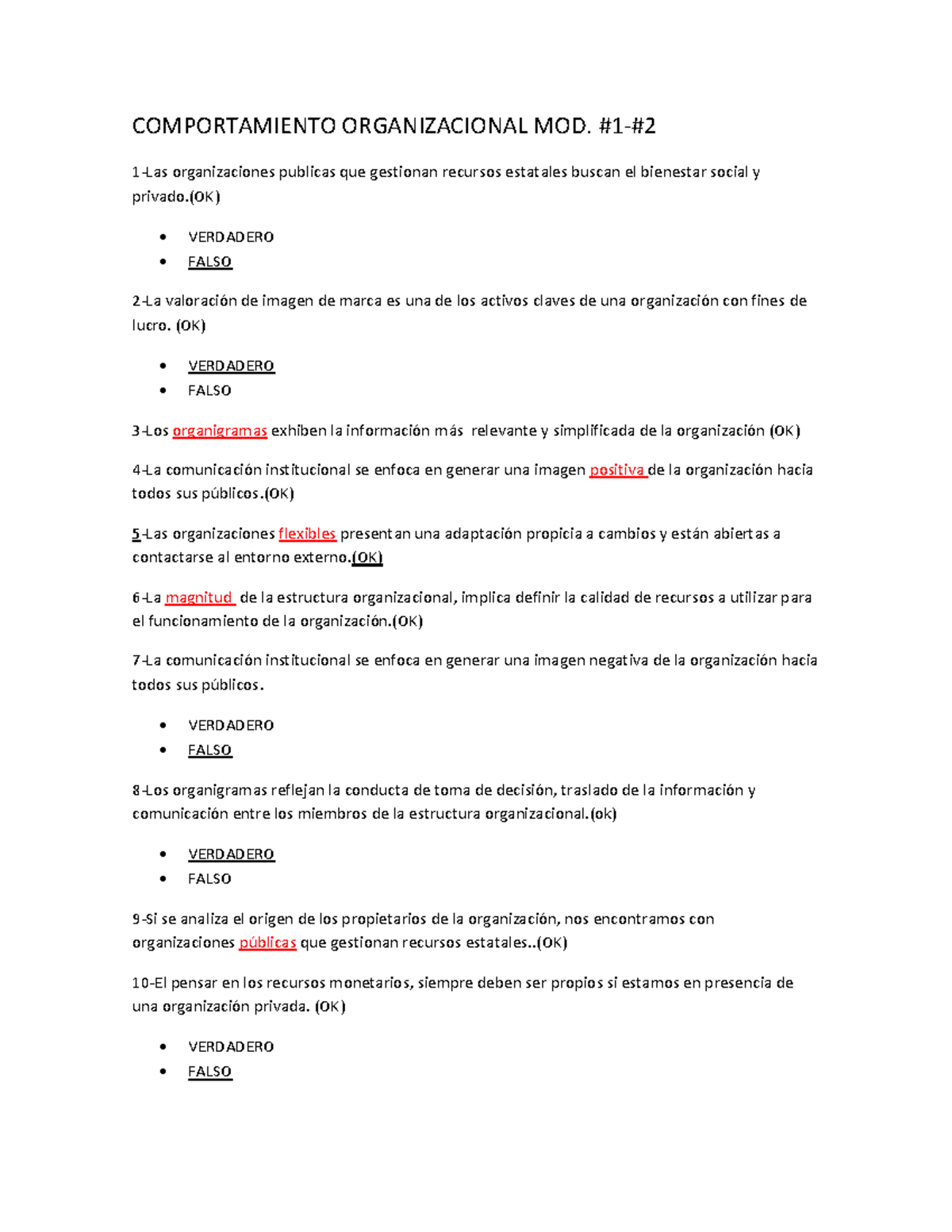 Preguntas y respuestas de Primer Parcial - Warning: TT: undefined function: 32 COMPORTAMIENTO ...