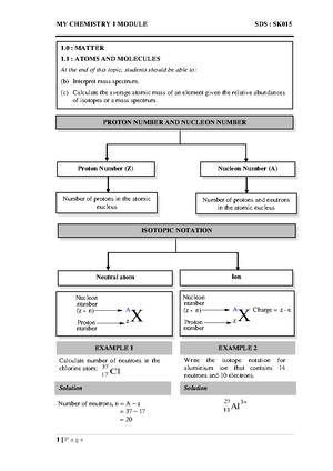 Chemistry SK025 Pre-Lab (Experiment 1 rate of reactions) - Pre-Lab ...