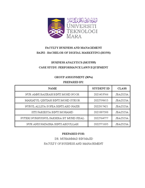 Acknowledgement - tpt 251 hoho - ACKNOWLEDGEMENT First and foremost, we ...