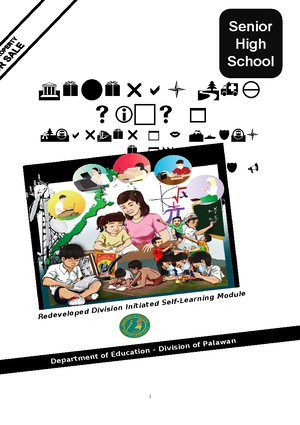 Earth Science 12 Quarter 1 Module 1 Self Learning modules - NOT Earth ...