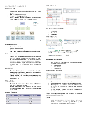AIS 7-9 - ajdnkdksd - Chapter 7 Control and AIS Internal Control ...