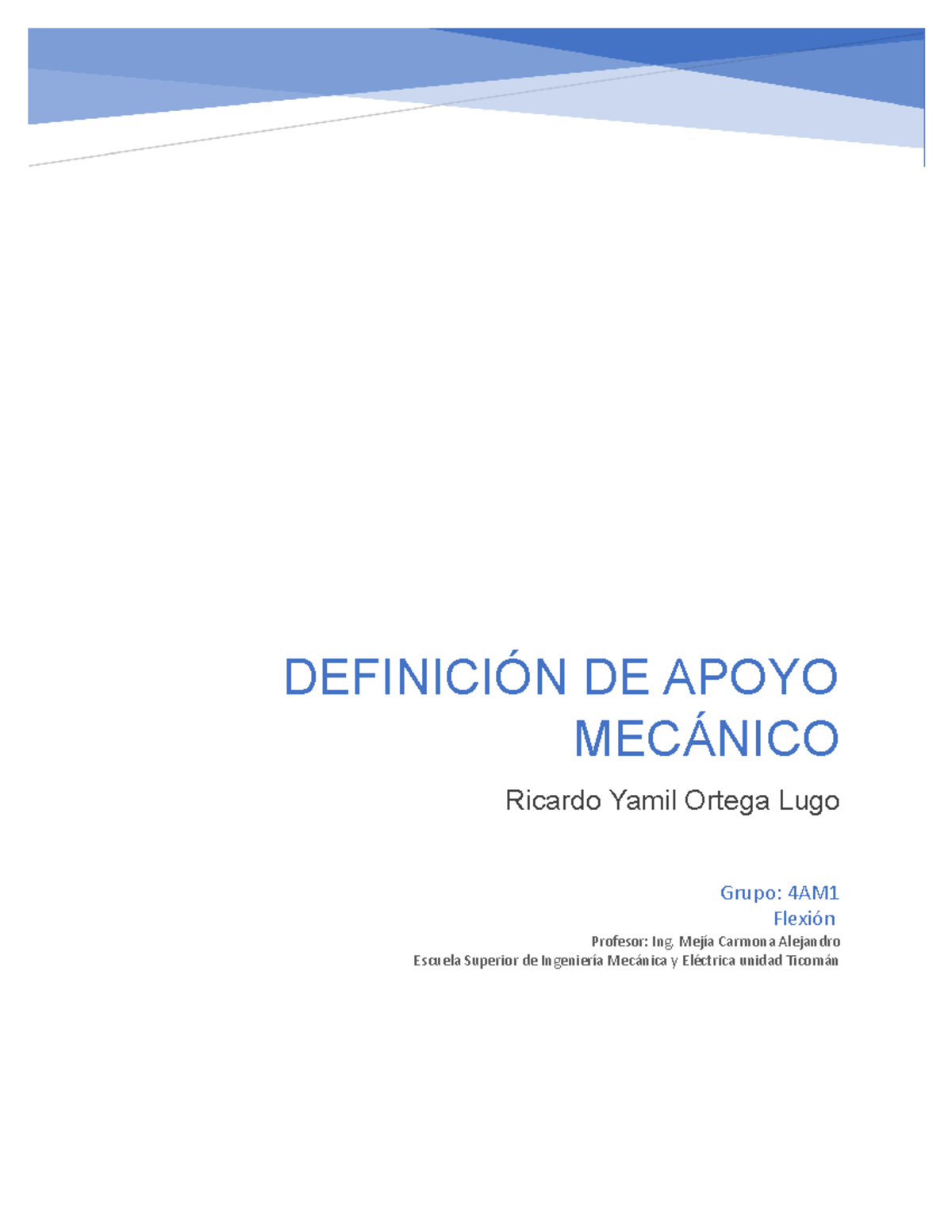 Flexion 4 - definición conceptual y esquemática de los elementos ...