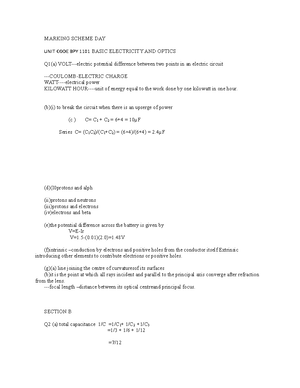 Physics Form 1 Question Paper Zeraki Achievers 9.0 - April 2023 ...