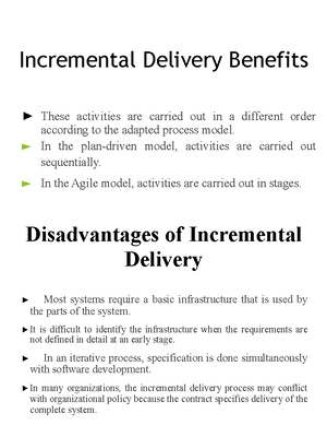 Software Engineering Database section 3- part 1 - Software processes Topic Software Process ...