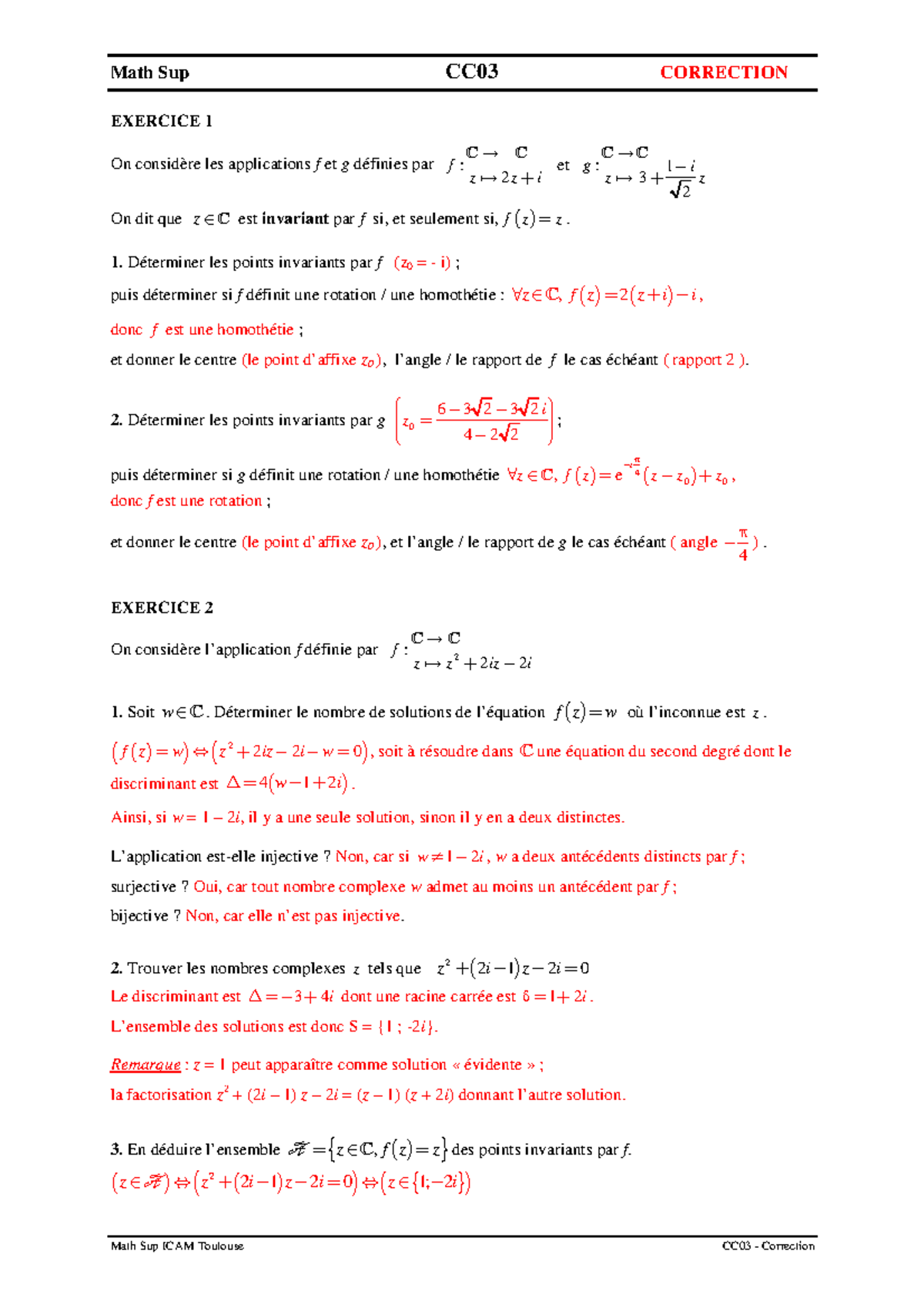 Controle-3-corrige - Controle-3-corrige - Math Sup CC03 CORRECTION Math ...
