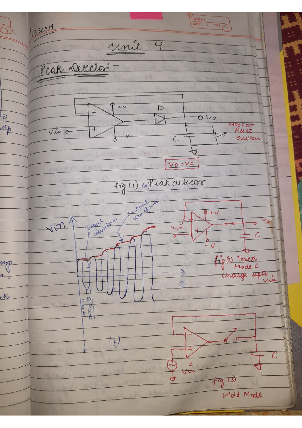IC unit-3 - easy lecture notes - (F) PAGE No DATE: 1201 unit 4 Peak D ...