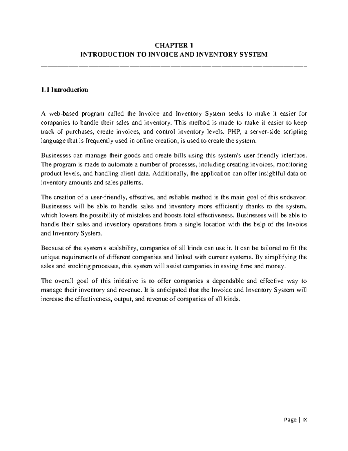 New Microsoft Office Word Document (Autosaved) - Page | IX CHAPTER 1 ...