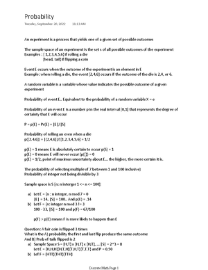 MAT2358 - Final Exam - 261 - MATH 2358: Discrete Mathematics I Final ...
