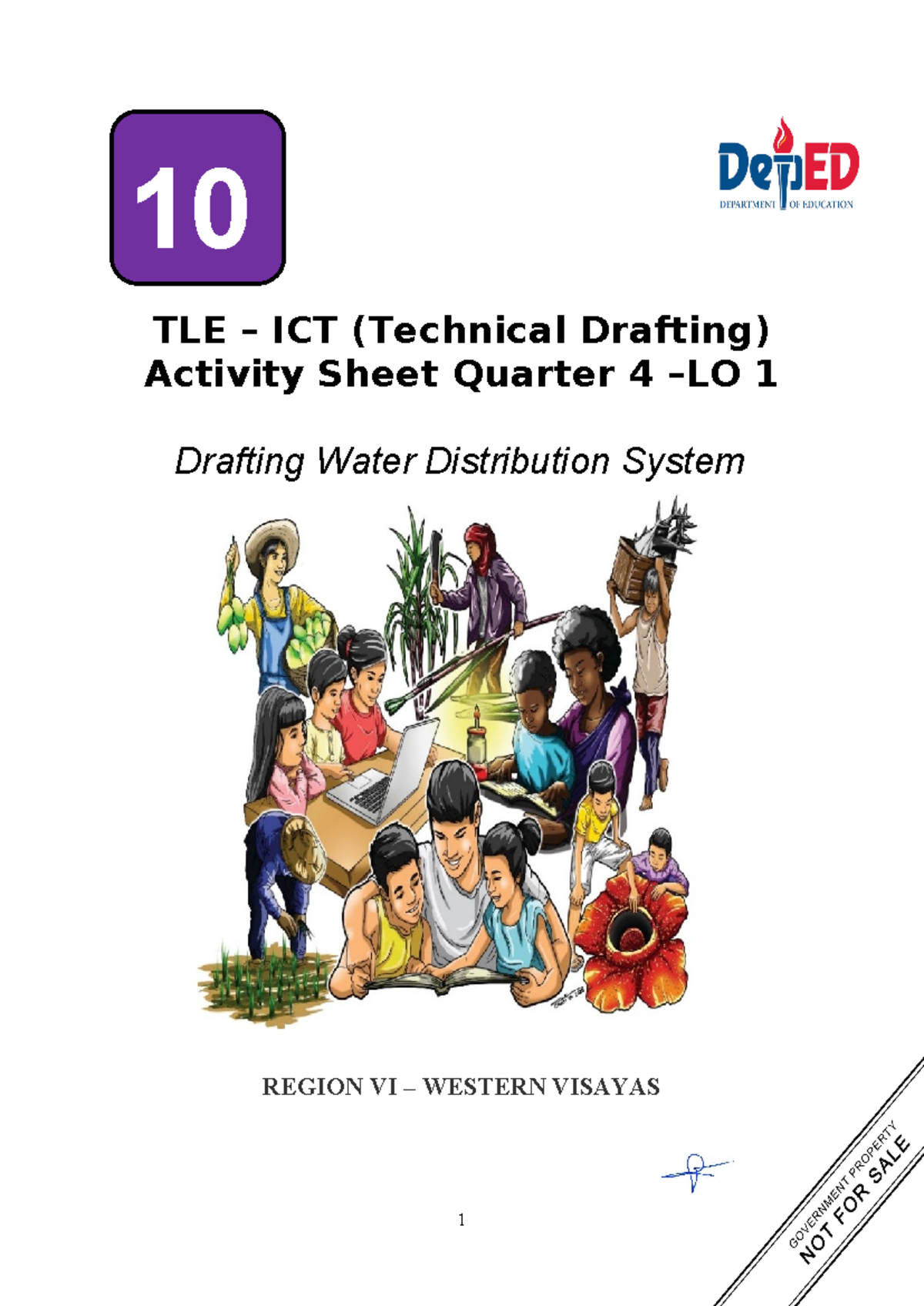 ICT Technical-Drafting 10 Q4 LAS1 Final - TLE – ICT (Technical Drafting ...