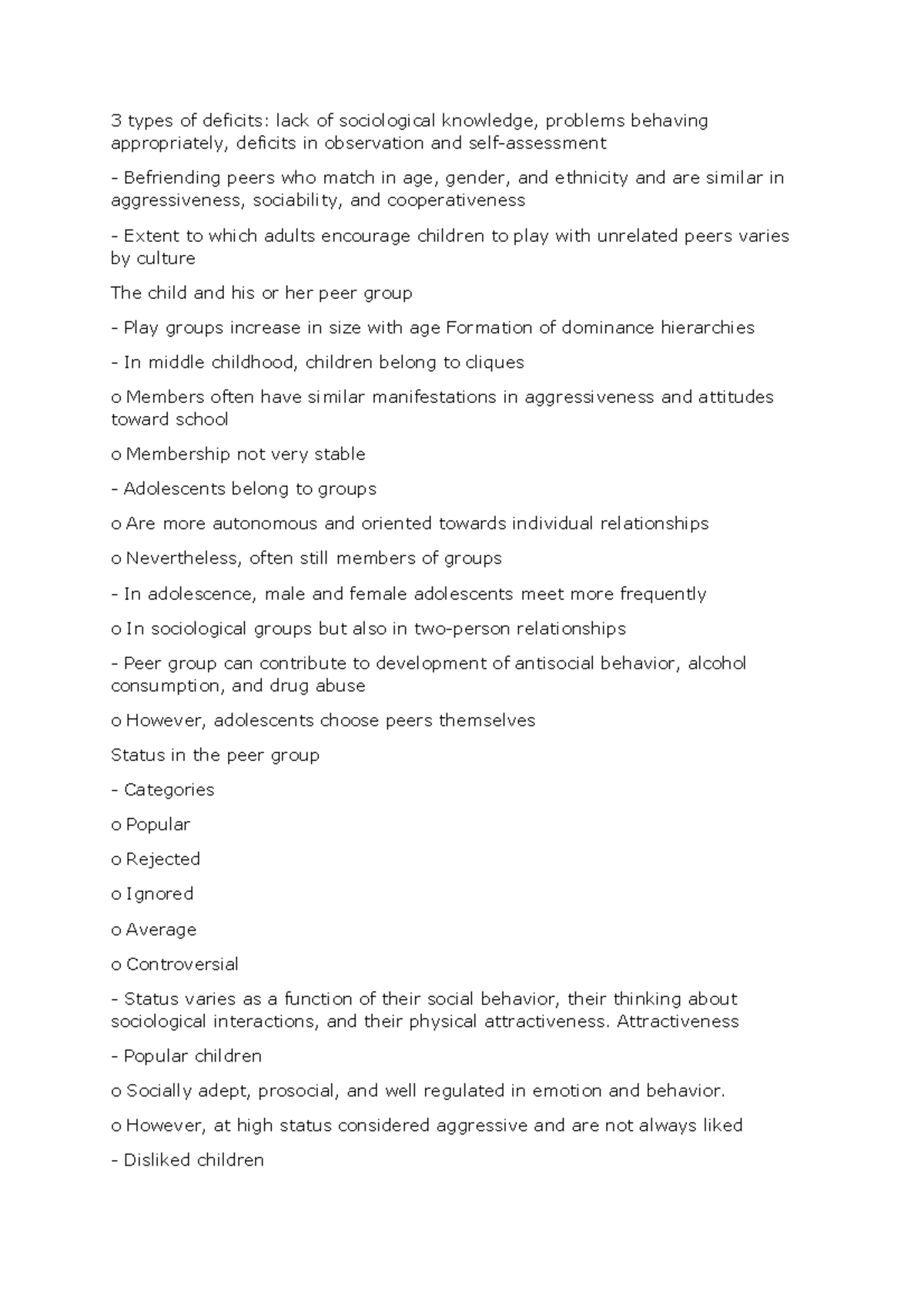 3 types of deficits - Introduction To Cognitive Psychology - 3 types of ...