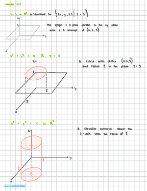 Test 1 Review Calc3 - MATH 158 - Studocu