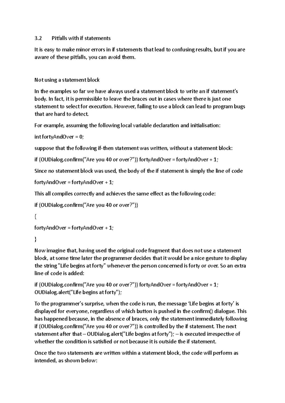 Unit 5 - 3.2, 3 - in depth notes on the units in the M250 module - 3 ...