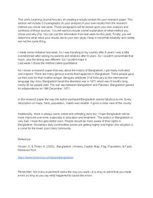 Eng 1102 Unit 5 Assignment - What are the key components of reflective ...