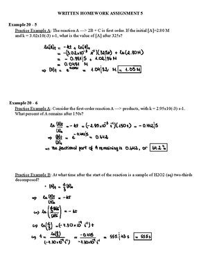 Written HW 10 - Homework Assignment - OCC - Prof. Helen Maughan ...