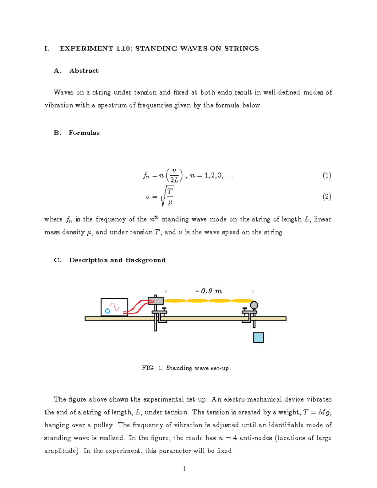 Lab Notes Exp1-10 - Helps you solve and help a lab report for this ...