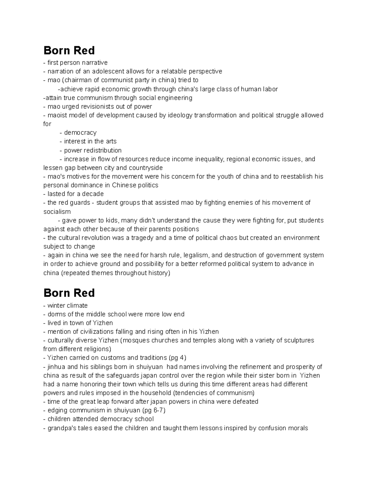 Born red - Good. - Born Red first person narrative narration of an ...