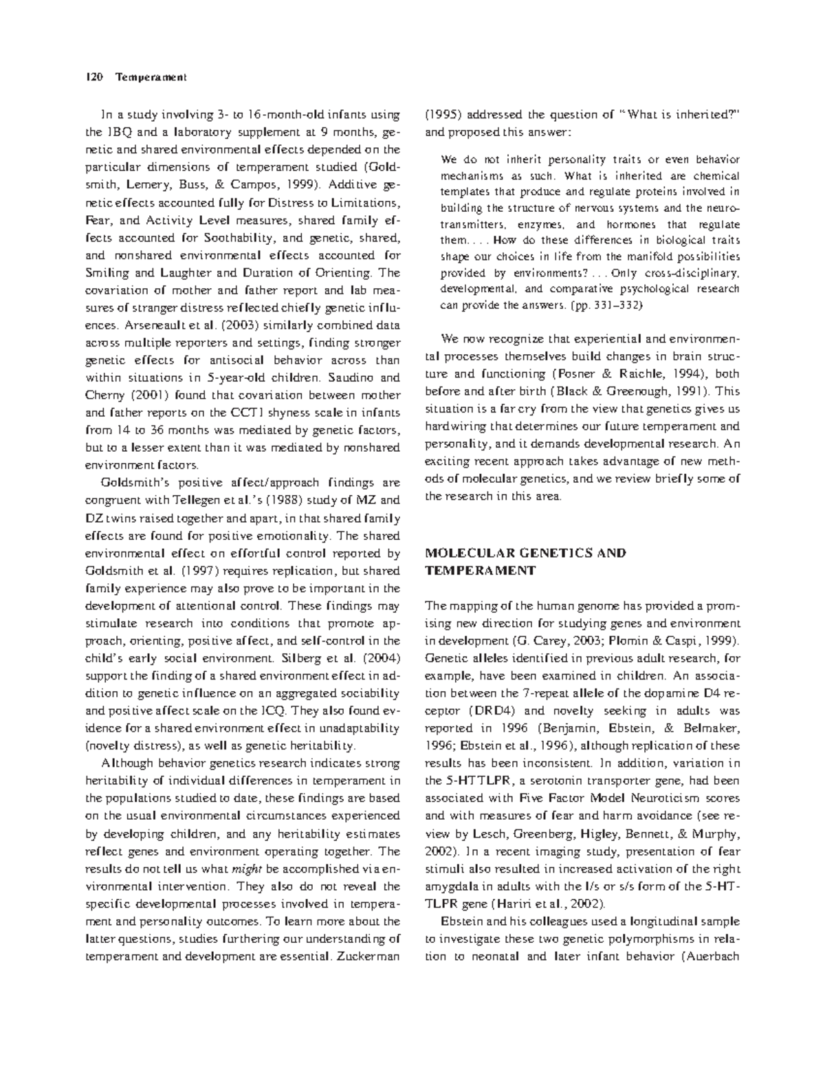 Handbook of Child Psychology, Vol. 3 Social, Emotional, and Personality ...