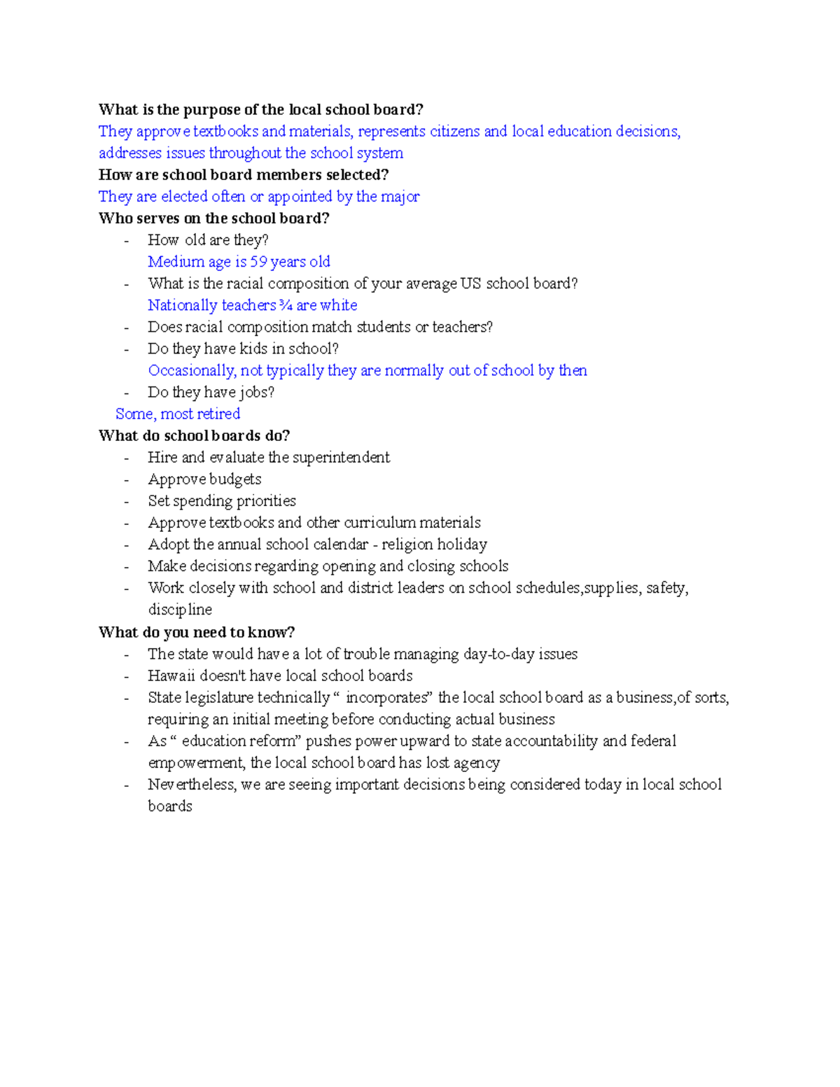 Lecture 9 26- EDUC 102E - Professor Wiley - What is the purpose of the ...