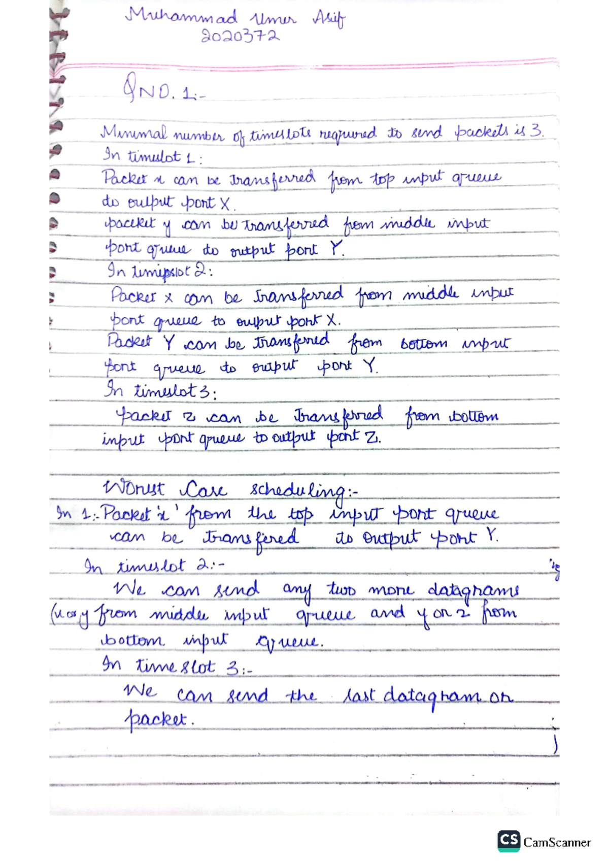 2020372 A4 CE - assignment - Computer networks and communications - Studocu