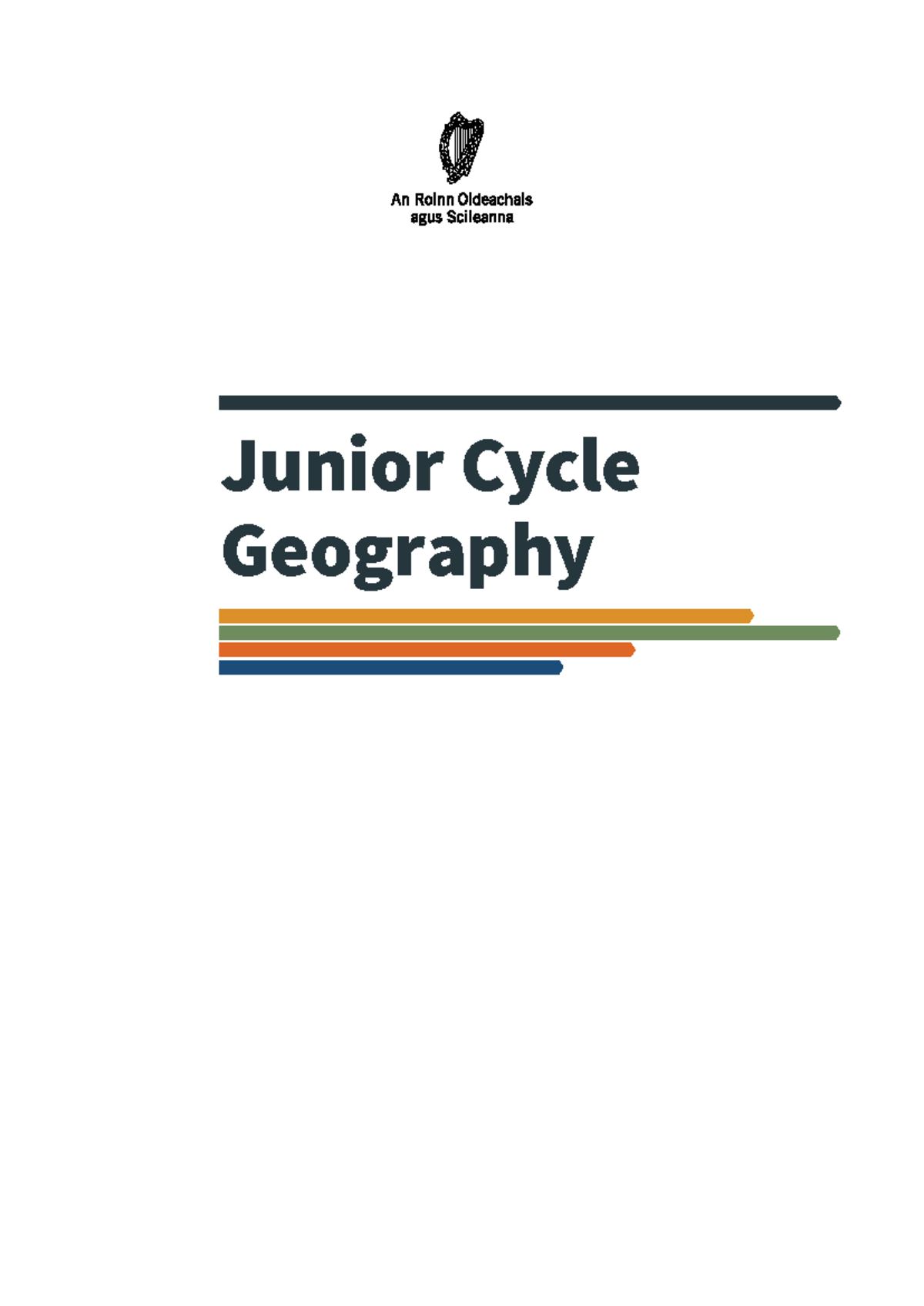 JC Geography-en - Hshsg - Junior Cycle Geography Contents 3 ...