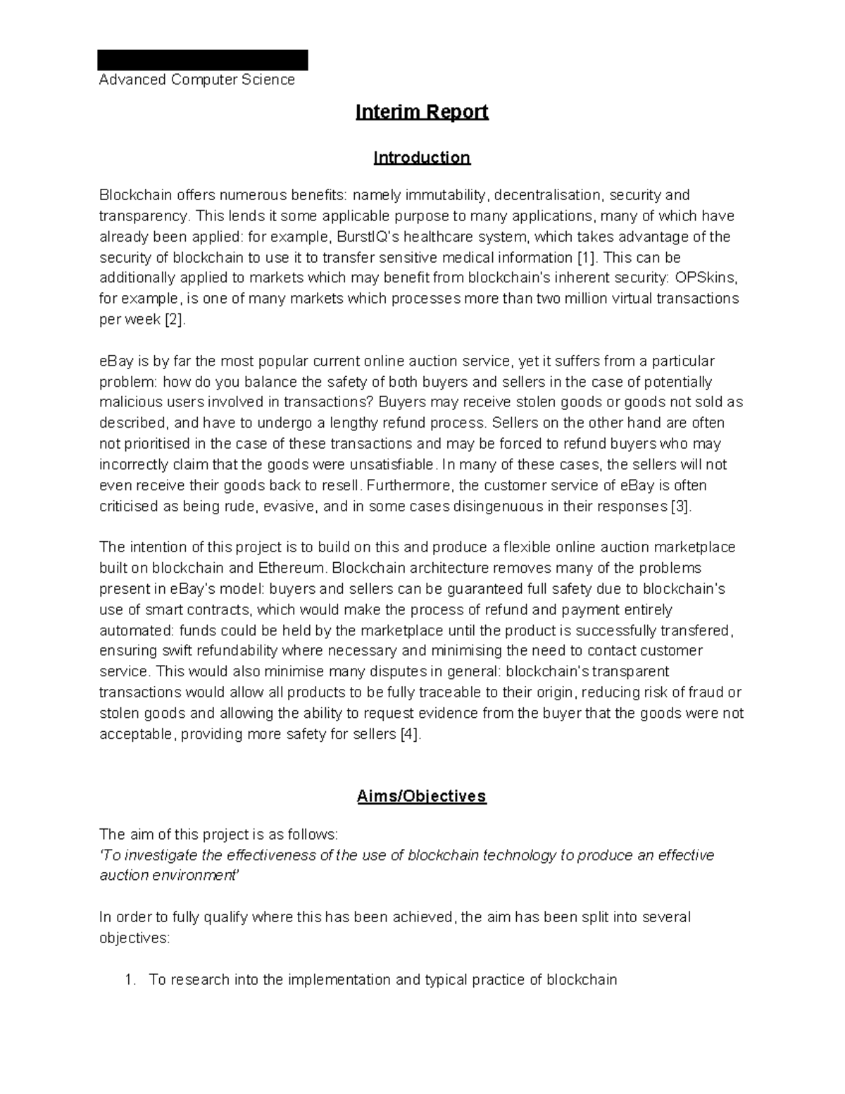 Int Rep Example 4 - ffddfdffddf - Interim Report Introduction ...