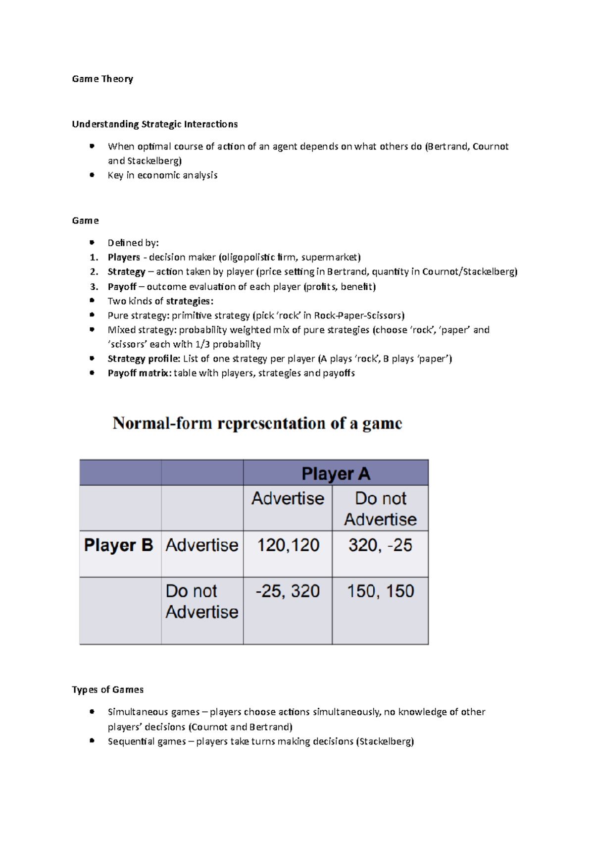 13 Games - Game Theory - Game Theory Understanding Strategic ...