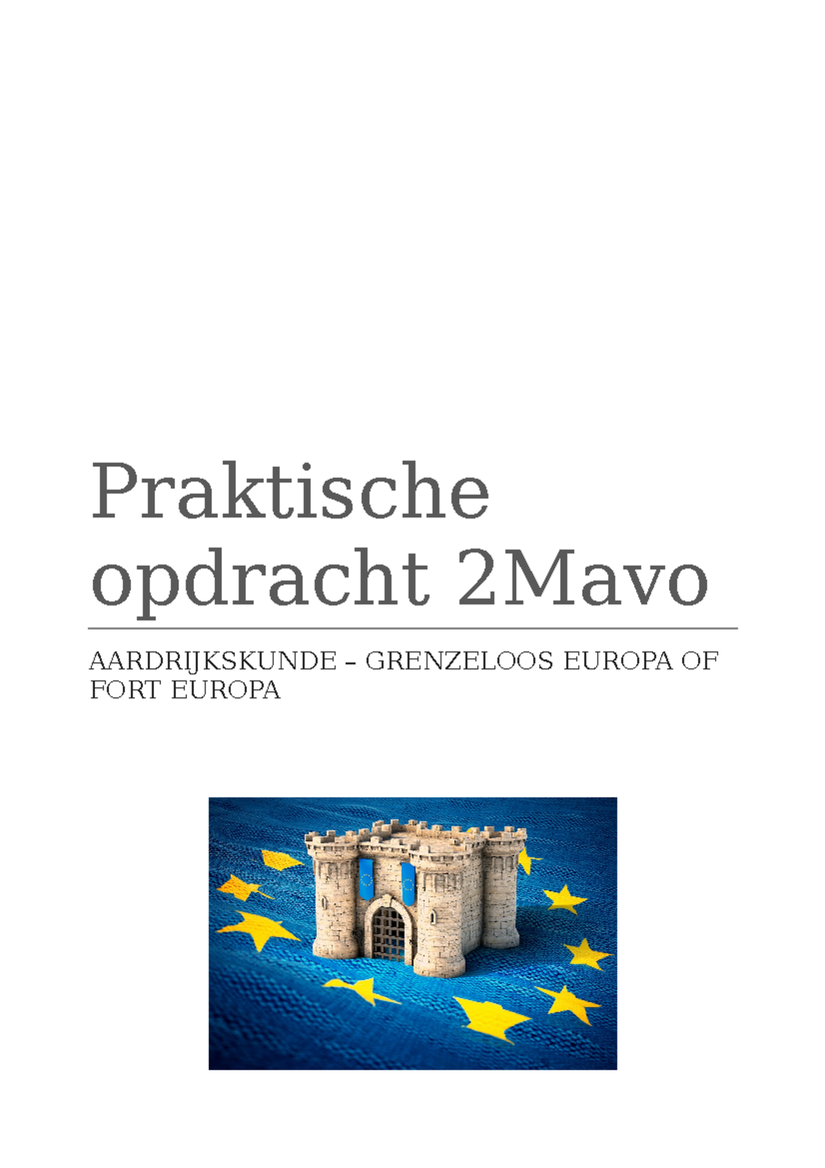 2Mavo Praktische Opdracht (2) - Praktische opdracht 2Mavo ...