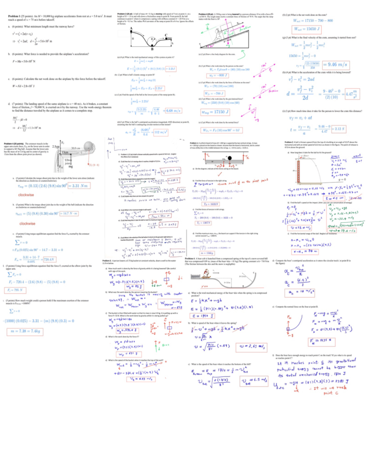 Cheat sheet 2 phsyics - PHYS 1151 - Studocu