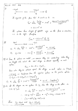 Vector exam questions part a - VECTOR EXAM QUESTIONS Part A Question 1 ...
