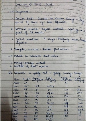 BMS Correlation - business mathematics and statistics - Studocu