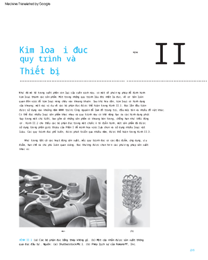 Chuong 4 - CAT GOT - các quá trình chế tạo - Machining Processes and Machine Tools P A R T IV ...