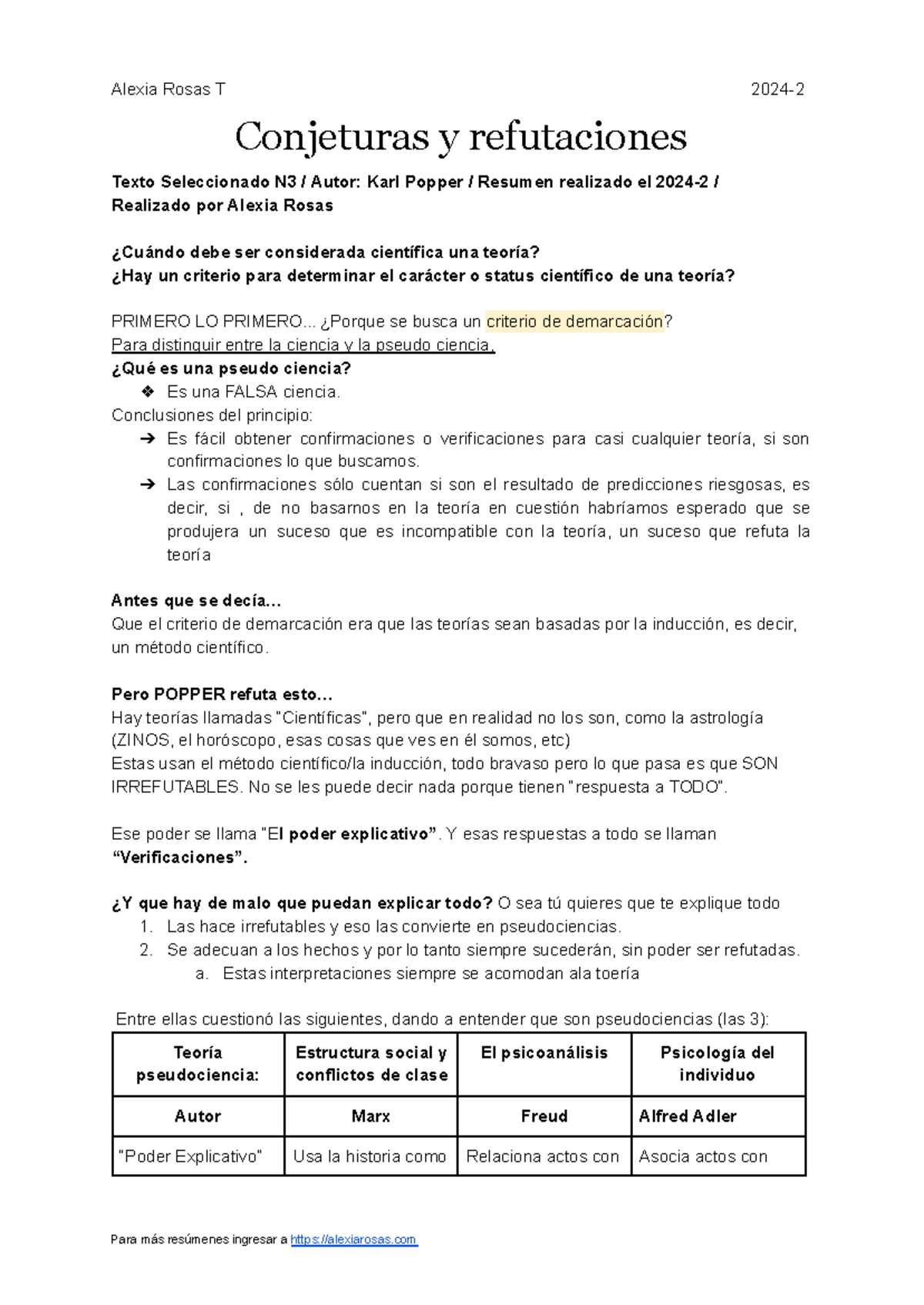 6 texto seleccionado n3 - Conjeturas y refutaciones Texto Seleccionado ...