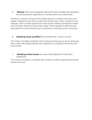 05.01 World War Again - Step 2: Respond to each of the prompts below in ...