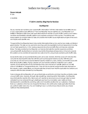 Module two Milestone - Devon Antczak IT 226-X Module two Milestone For ...