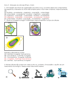[Solved] O que diferencia um ser inanimado e um ser vivo - biologia ...