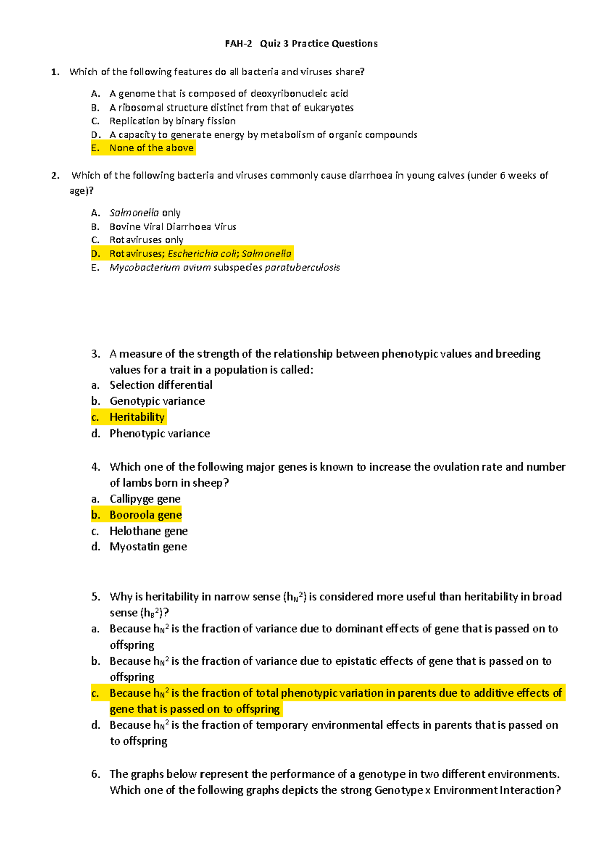 FAH-2 Quiz3 practice questions-1 - Warning: TT: undefined function: 32 FAH-2 Quiz 3 Practice ...