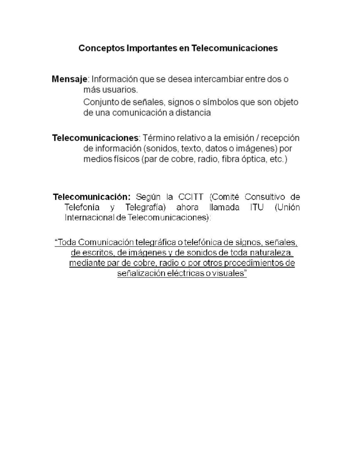 Conceptos de telefonia-Sct-Telx - Orientación juvenil y profesional - Studocu