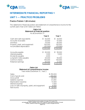 Prep-IF1-W01 - Intermediate Financial Reporting 1 note week 1 ...