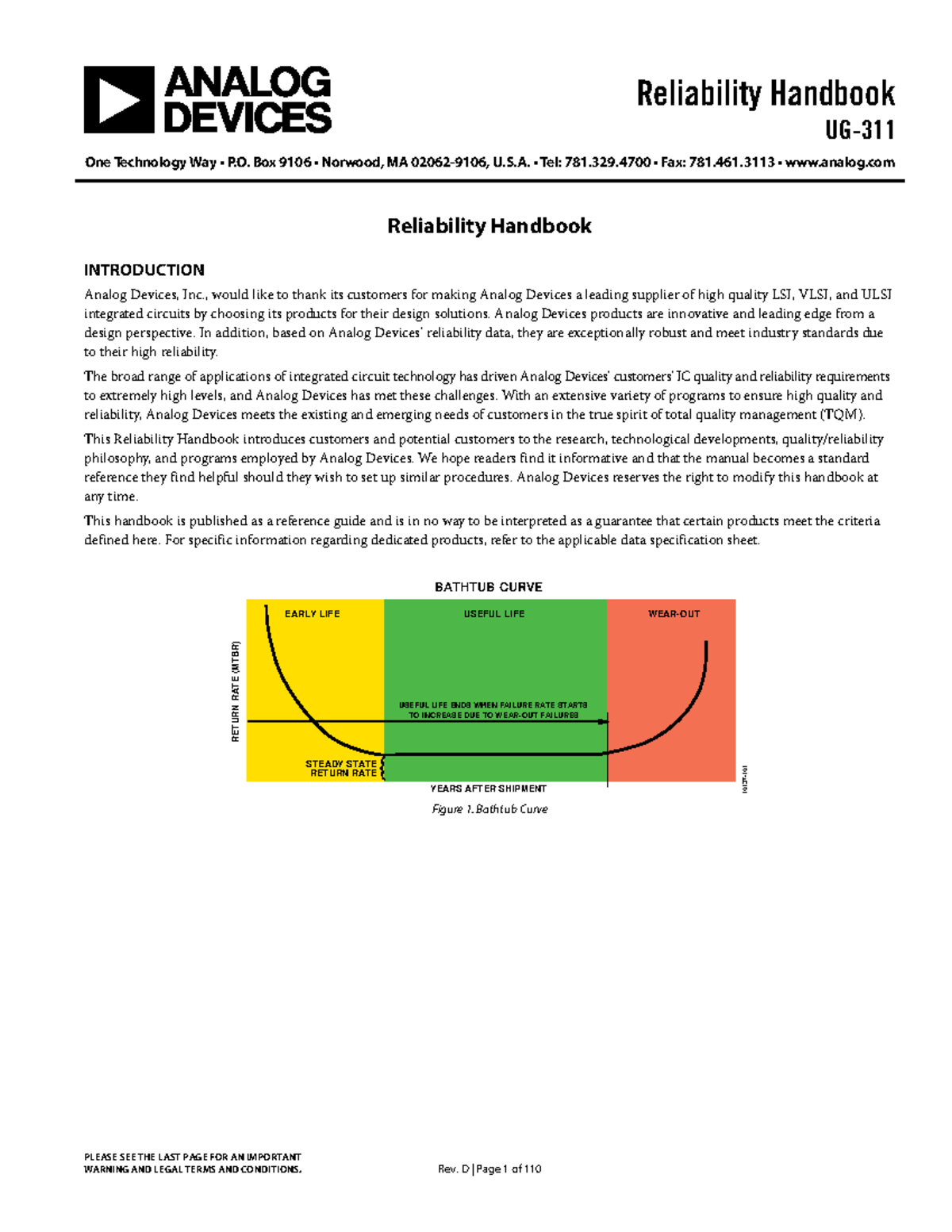 Reliability Handbook - Analog Devices - Studocu