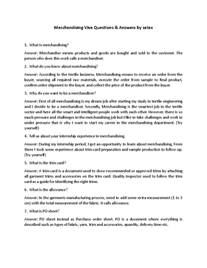 Exam, questions and answers - Pattern making Questions and Answers by ...