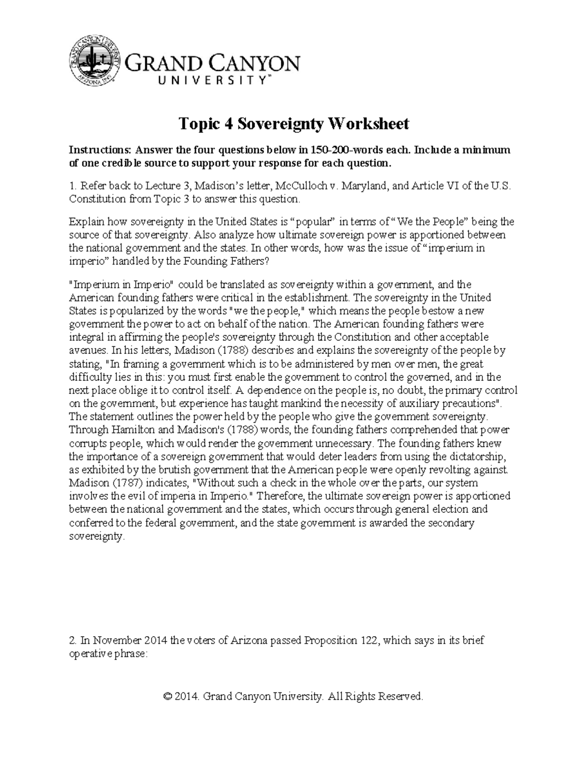 GOV-357-RS-Topic 4Sovereignty Worksheet - Topic 4 Sovereignty Worksheet ...